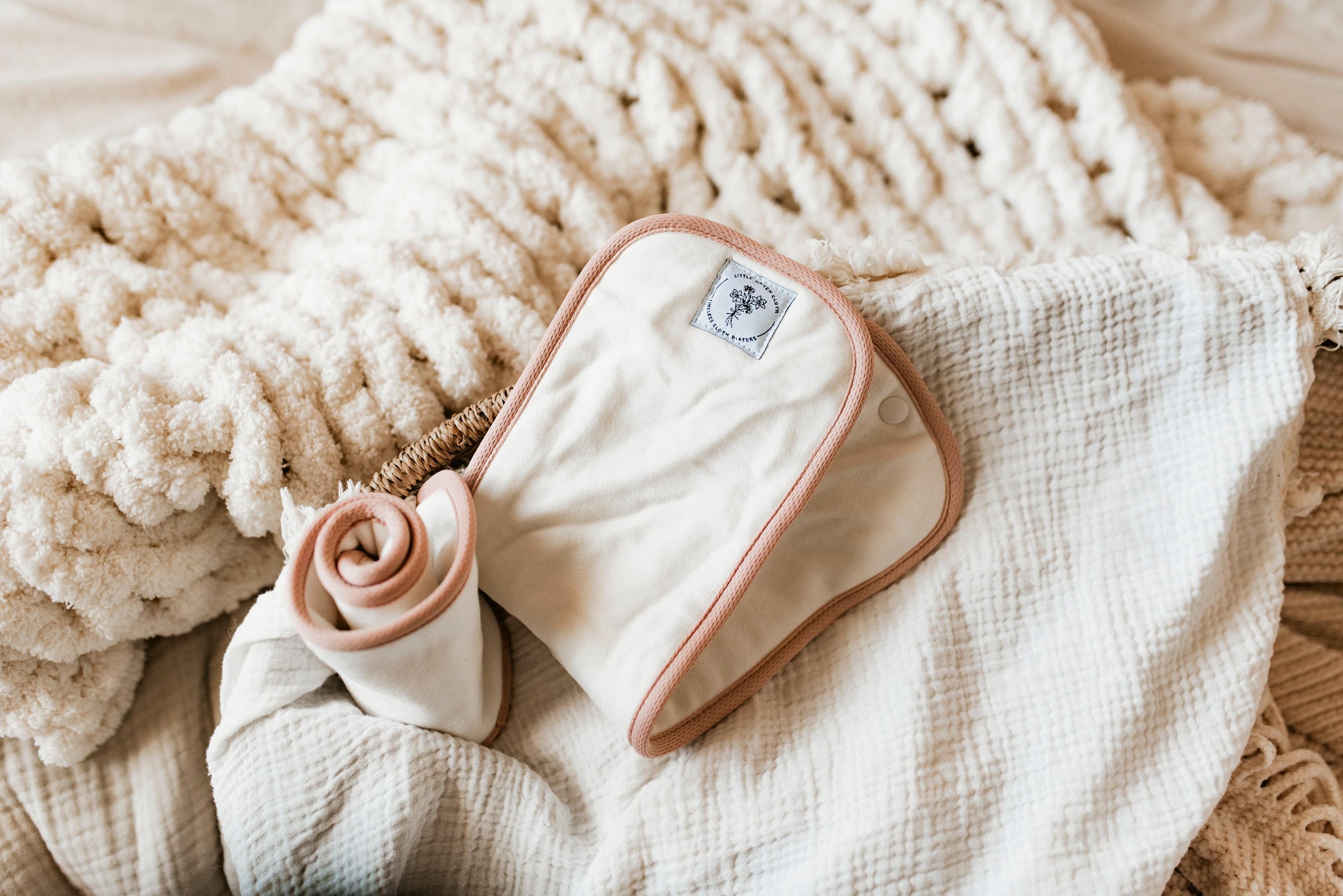 4 Layer Bamboo-Cotton/Hemp-Cotton Insert